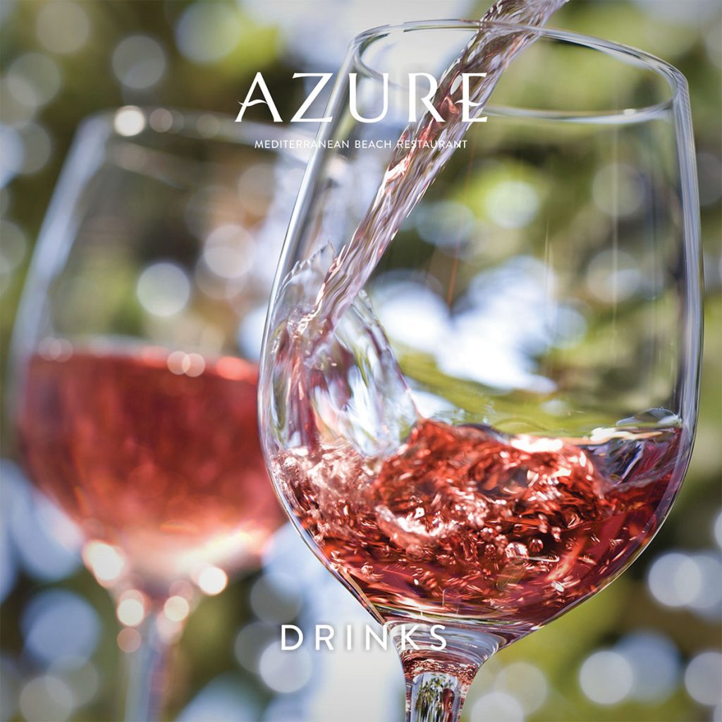 The Drink menu event - Azure Beach Restaurant